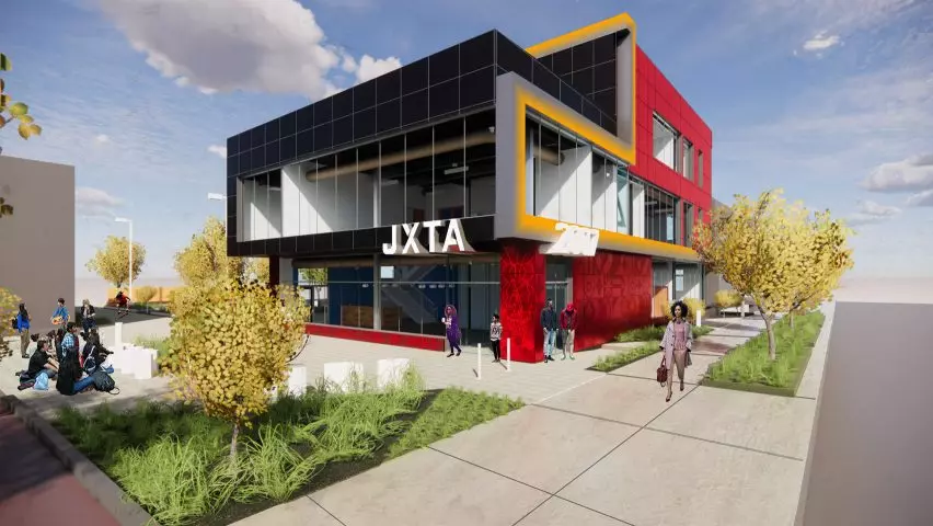Render nového kampusu Jxta