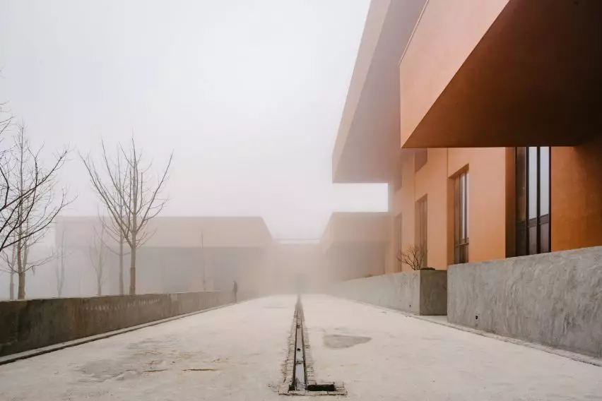 Zhejiang múzeum, amelyet a David Chipperfield Architects tervezett