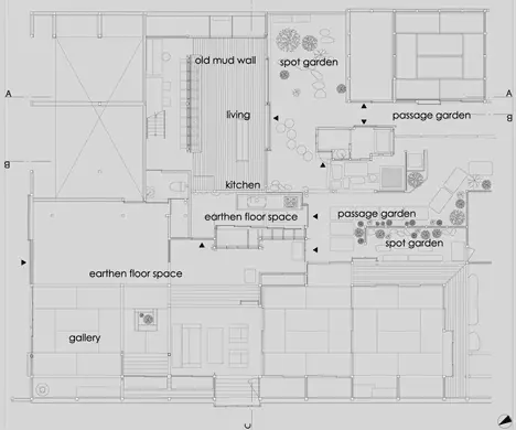 Wood Old House vum Tadashi Yoshimura Architects