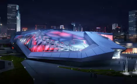 Civic Sports Center და National Games Arena by Emergent