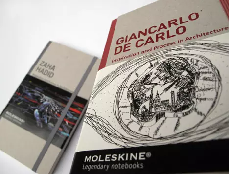 د Moleskin لخوا الهام او پروسس کتابونه