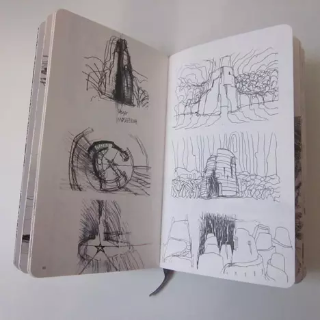 Buku inspirasi sareng prosés ku Moleskin