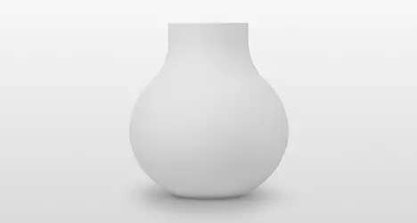 Le vase Mutant de Yiannis Ghikas a un motif de surface de science-fiction