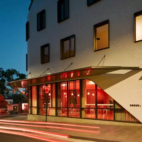 Bar i restaurant Roslyn Street per Durbach Block Architects