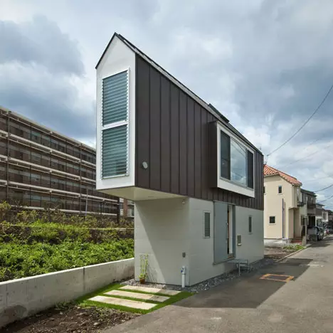 Hus i Horinouchi av Mizuishi Architect Atelier