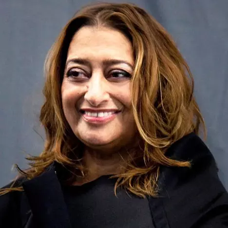 Retrato de Zaha Hadid por Giovanna Silva