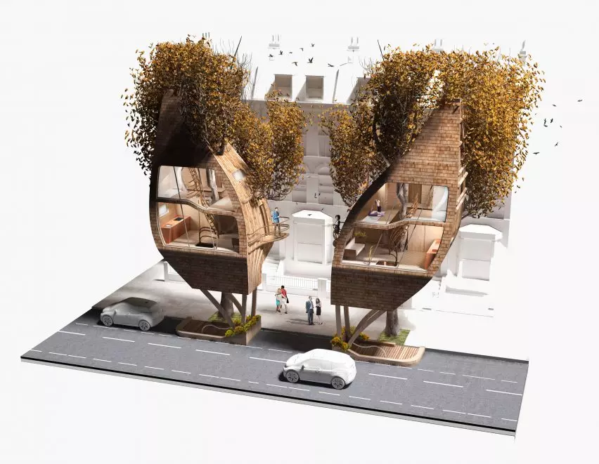 Street Tree Pods de Matthew Chamberlain