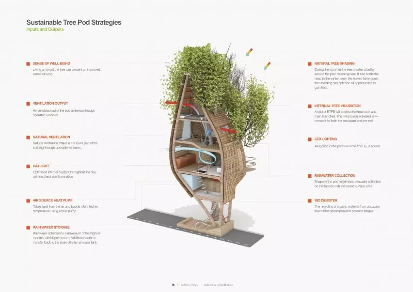 Street Tree Pods de Matthew Chamberlain