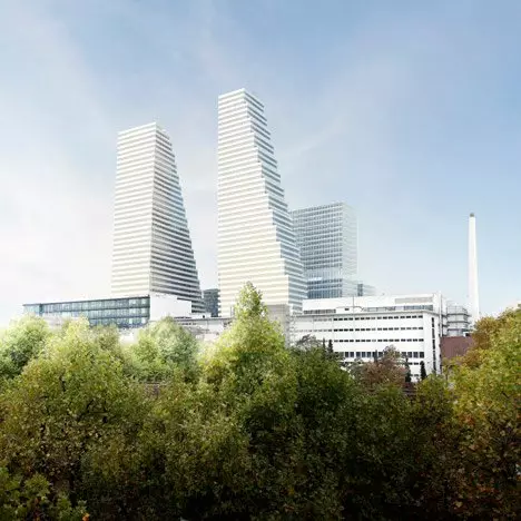 Herzog & de Meuron memperkenalkan kampus Basel untuk penjagaan kesihatan Roche