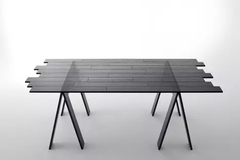 Transparent Table by Nendo