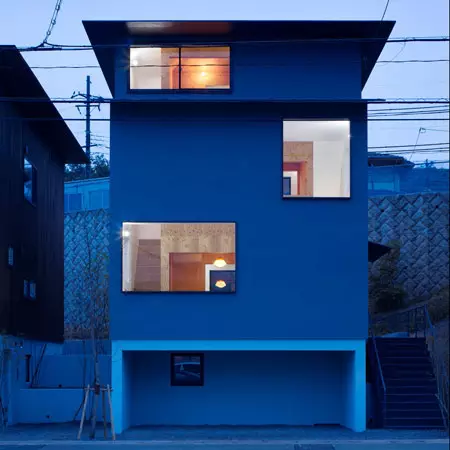 Tomohiro Hata Arkitekto eta Elkargokideen Belly House