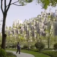 Widok 1000 drzew w Szanghaju