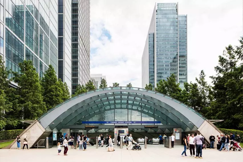 Architectuur van de metro door Will Scott