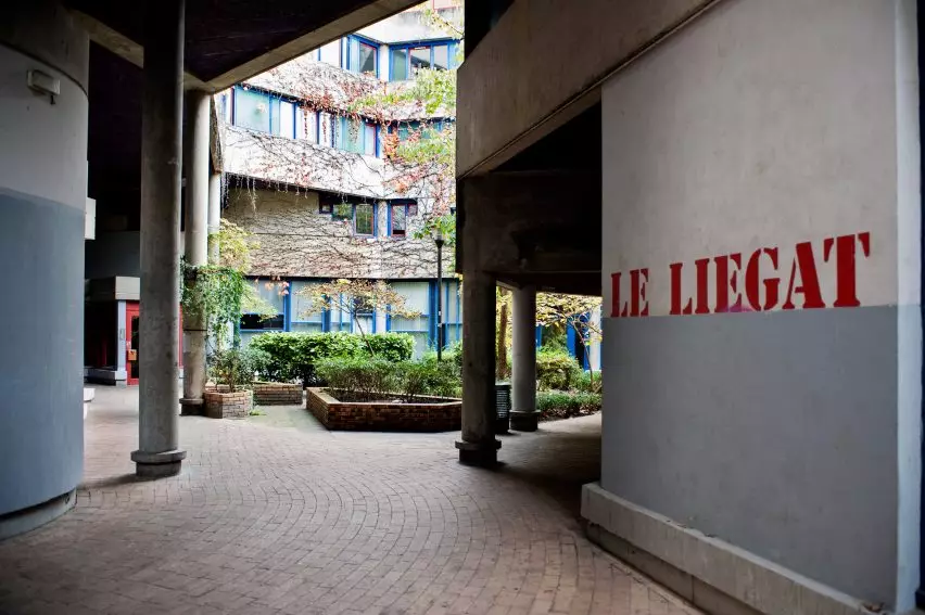 Надворешност на станбена зграда Ле Лигат