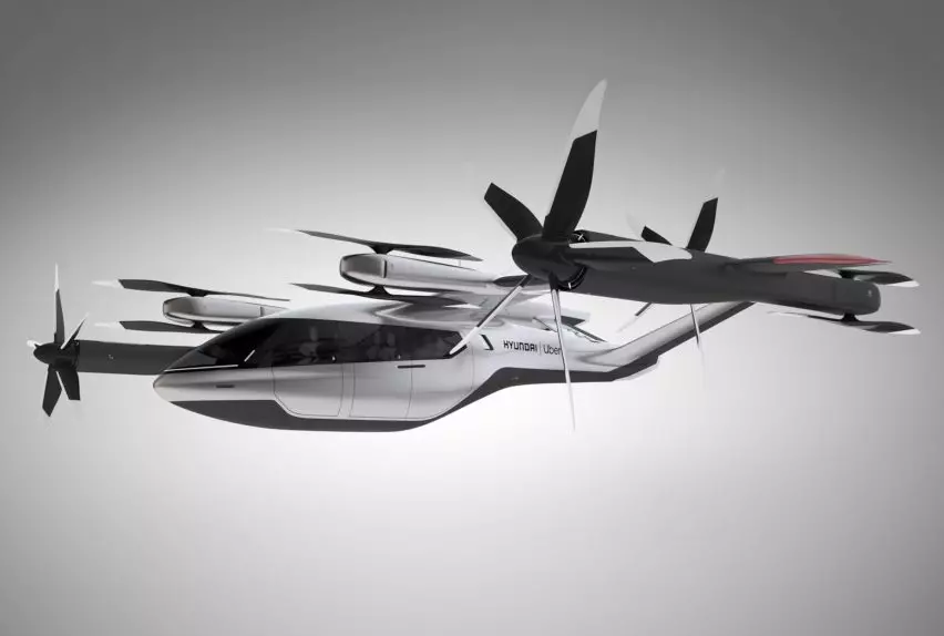 Hyundai och Uber presenterar konceptdesign för flygande bil