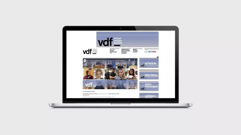 Фестивалът за виртуален дизайн на Dezeen беше обявен за дигитална инициатива на годината