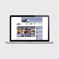 VDF microsite នៅលើកុំព្យូទ័រ laptop