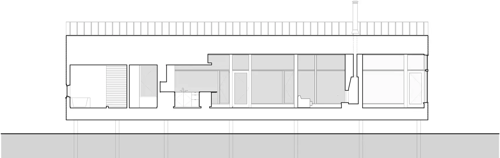 Lockeport Beach House per Nova Tayona Architects