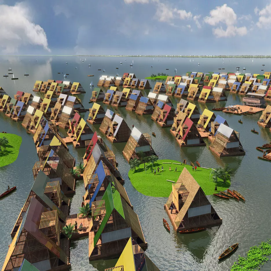 Isikolo sika-NLÉ's Makoko edadayo eLagos Lagoon