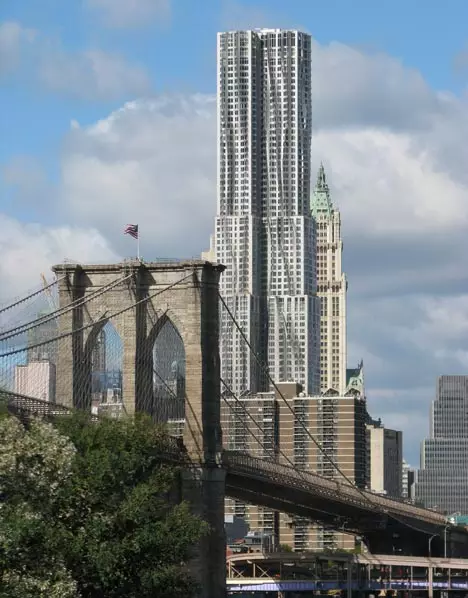 New York ndi Gehry pa 8 Spruce Street