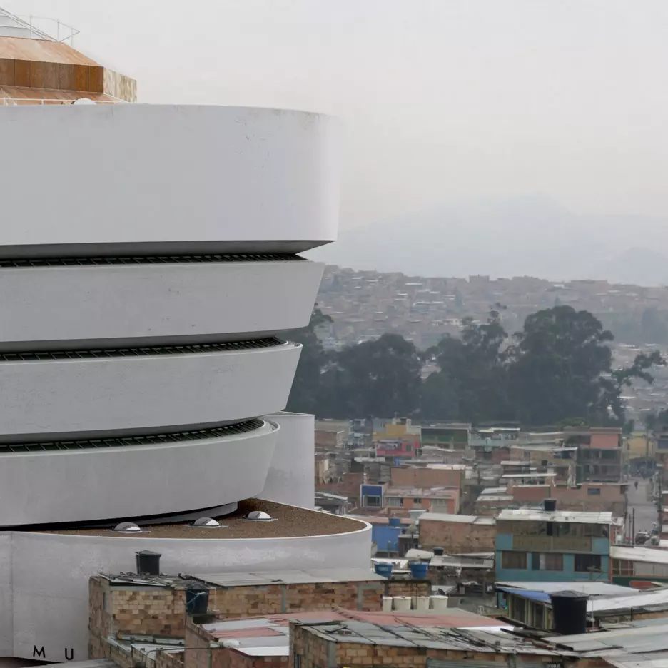 Rafael uribe uribe existe projekt fotografik Guggenheim nga Victor Enrich në Bogotá Kolumbi