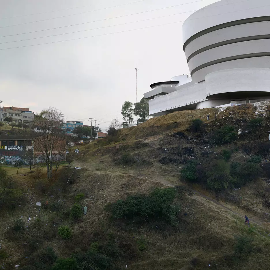 Rafael uribe uribe existe projekt fotografik Guggenheim nga Victor Enrich në Bogotá Kolumbi