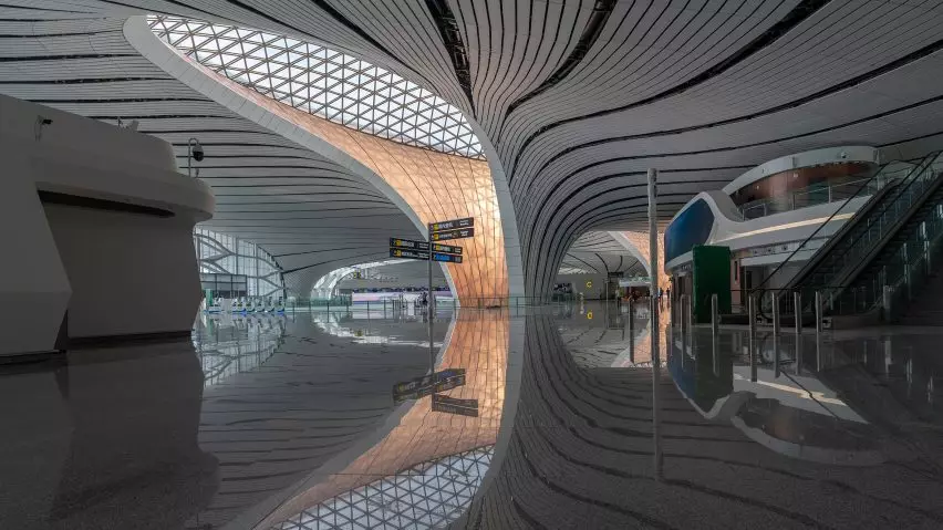 Aeroport internacional de Beijing Daxing per Zaha Hadid Architects