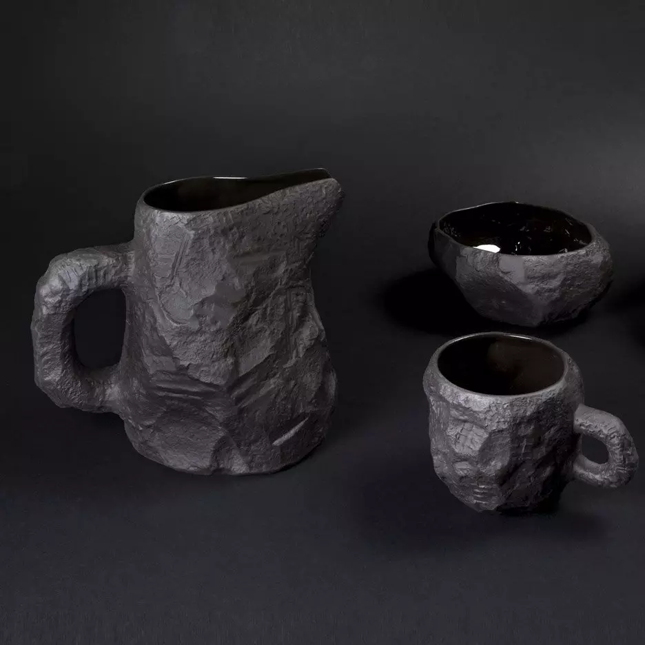 Max Lamb basalt crockery tarin