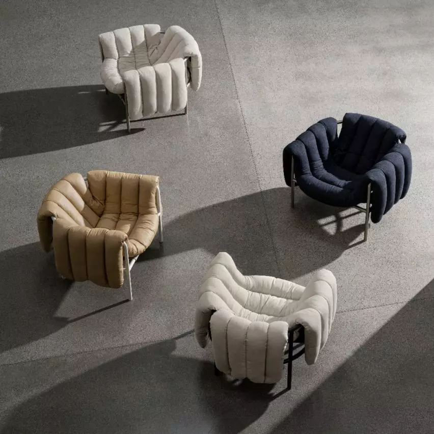 Puffy Lounge Chair av Faye Toogood för Hem Design Studio