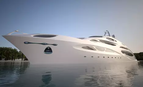 Superyachts מאת זאהה חדיד עבור Blohm+Voss