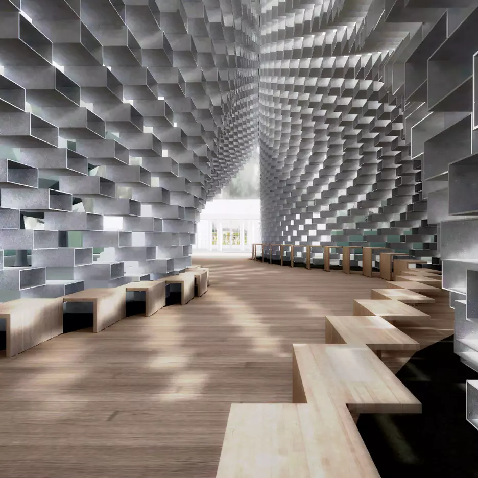 BIG, Bjarke Ingels Group, Serpentine Gallery Pavilion 3D VR moderi