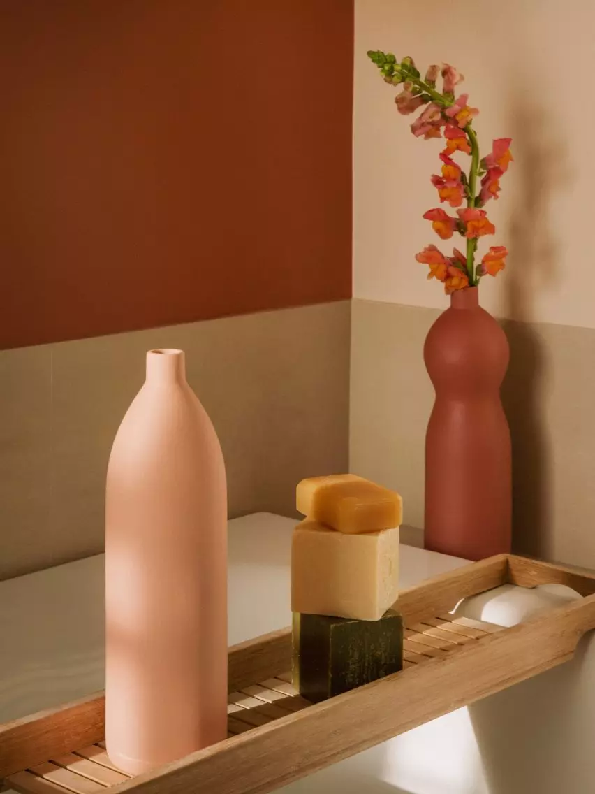 Goodmoods' handmade sandstone bottles a