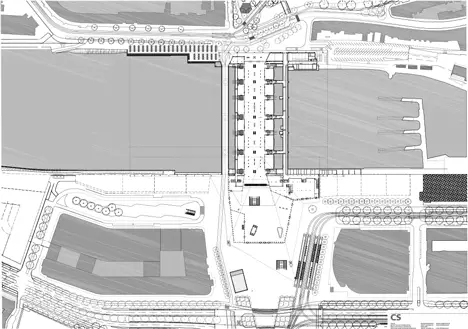 Moralo oa sebaka sa ntlafatso ea seteishene sa Rotterdam Centraal ke Benthem Crouwel Architects, MVSA Architects le West 8.