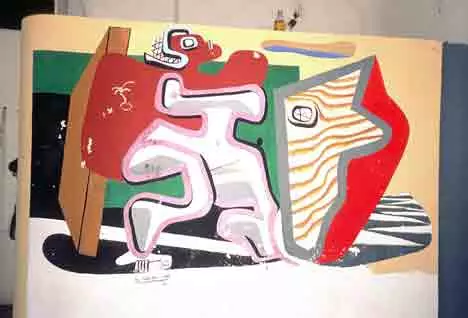Mural Le Corbusier ing E1027