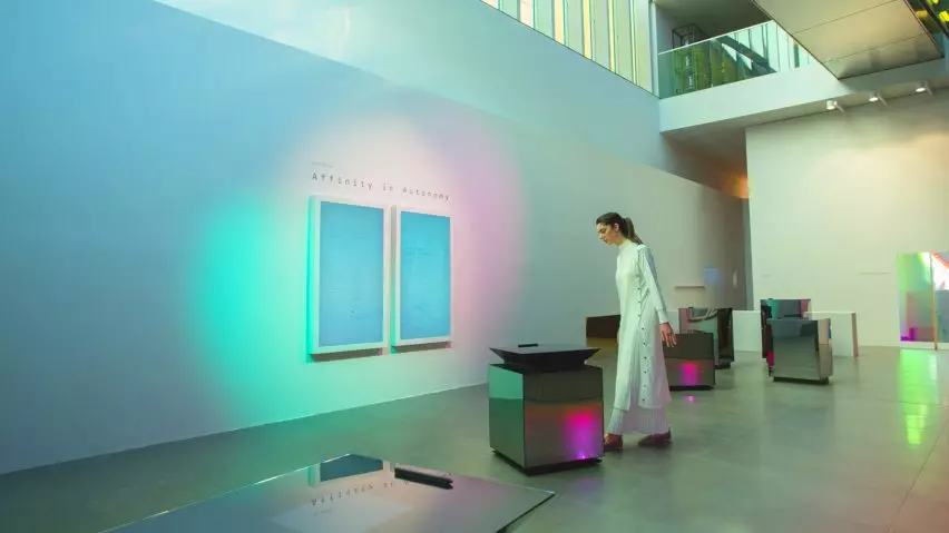 Sony explore la relation robot-humain avec des installations abstraites Affinity in Autonomy