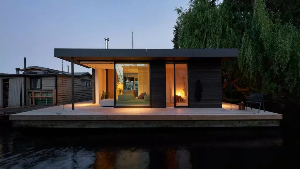 Studio DIAA mendesain rumah terapung untuk Lake Union di Seattle