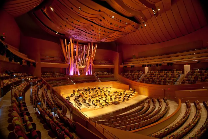 Walt Disney Concert Hall-eko auditorioa