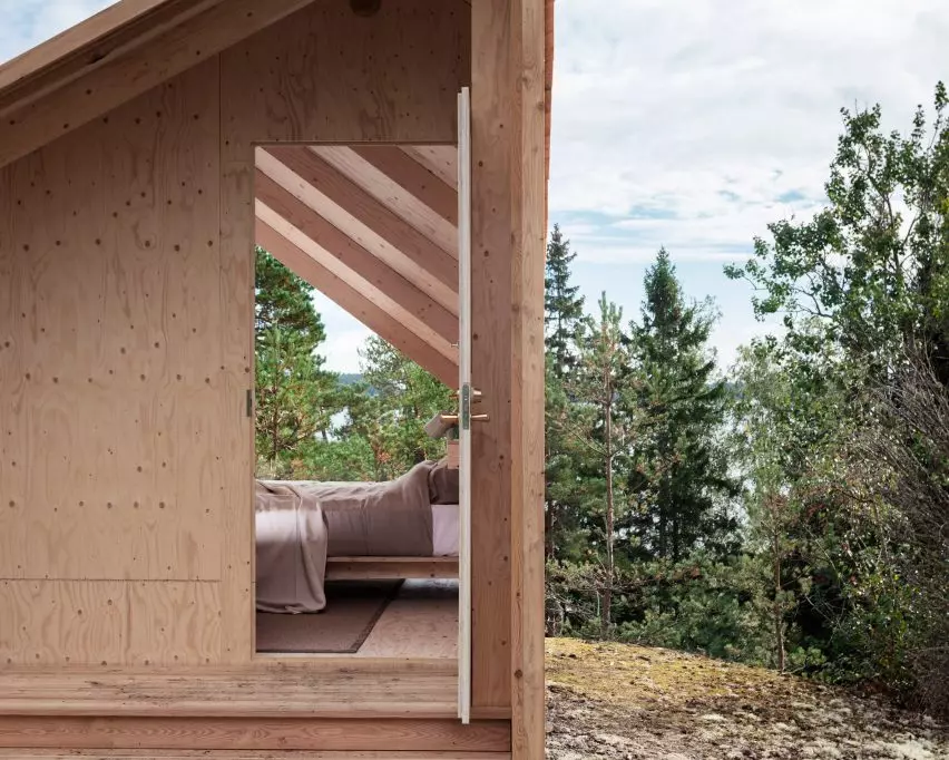 Ukungena ku-modular Space of Mind cabin prototype nge-Studio Puisto