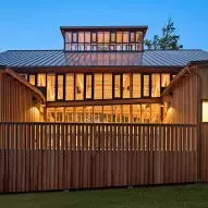 Jacob's Pillow Performing Arts Studio door Flansburgh Architects