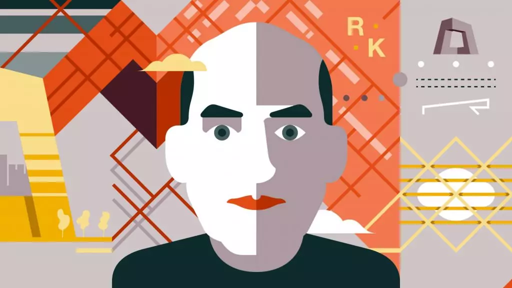 O Rem Koolhaas o le tusiata na fausia le talatuu a le deconstructivism