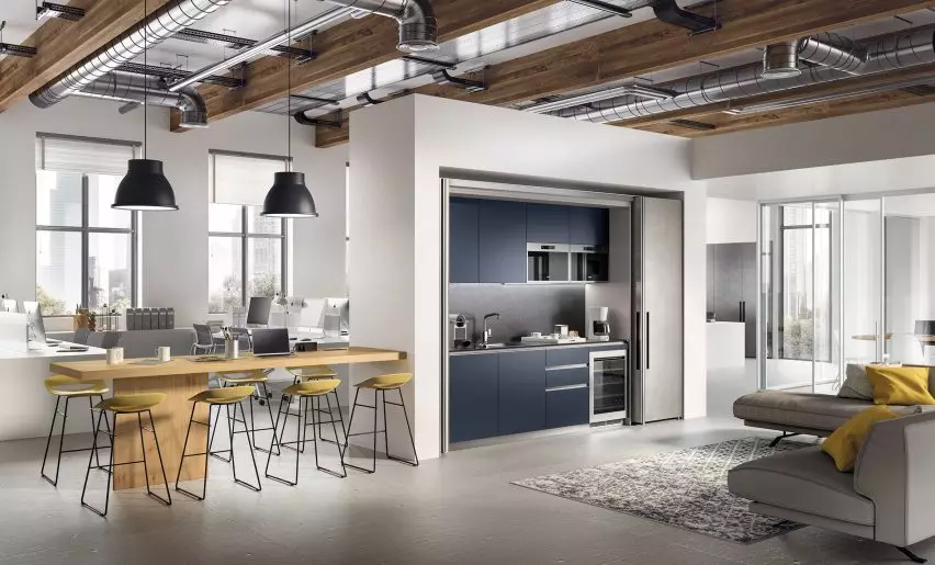 Ang BoxLife ay isang modular furniture system na idinisenyo ng Rainlight para sa Scavolini