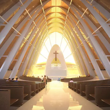 Église de la Transfiguration par Dos Architects