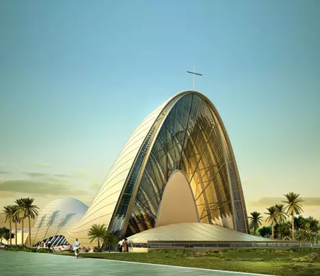 کلیسای تغییر شکل توسط معماران Dos