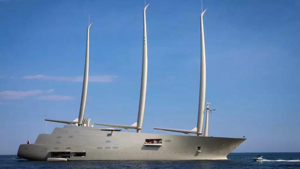 本週，一艘 Philippe Starck 設計的遊艇被扣押