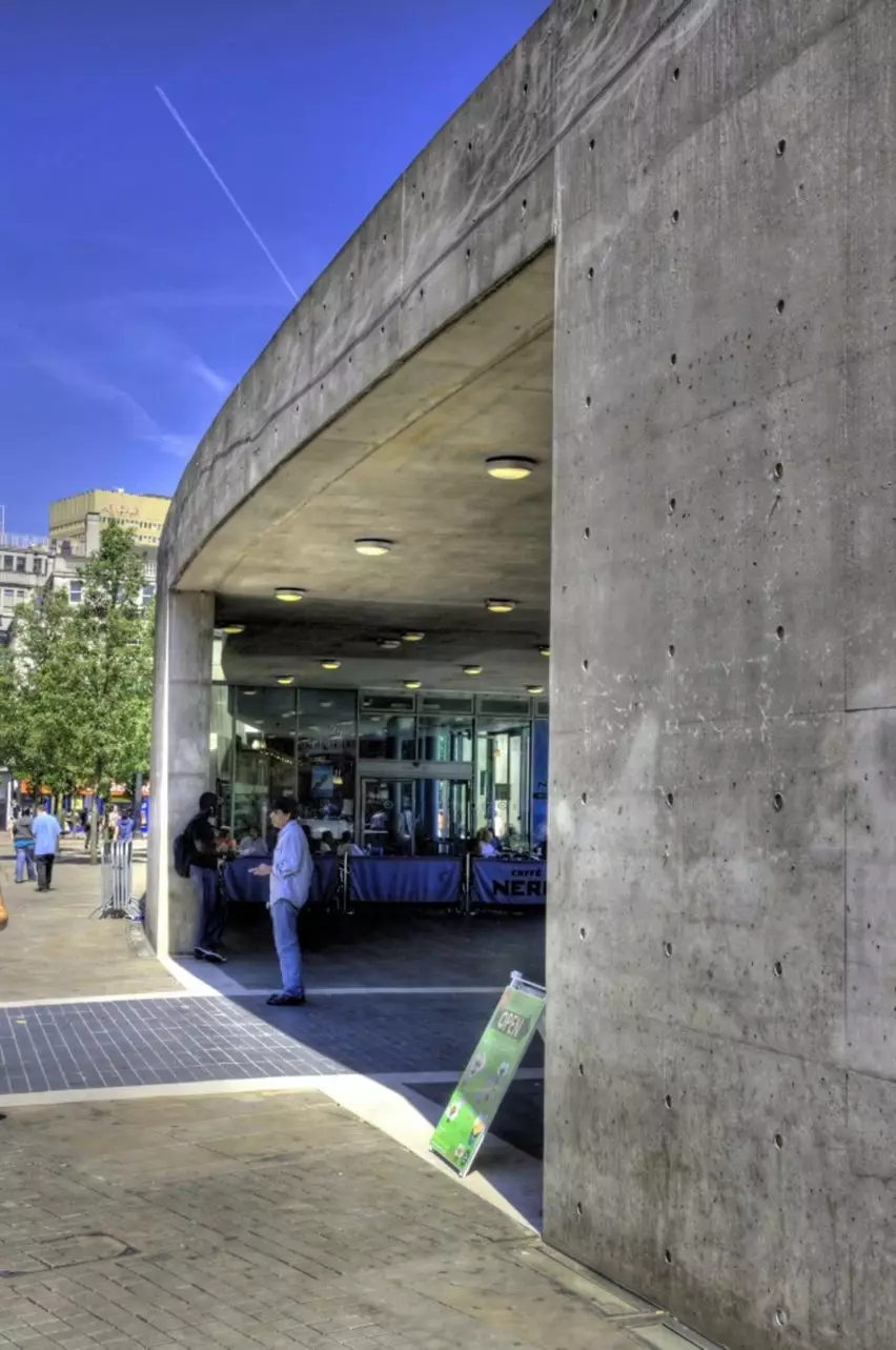 Tadao Ando Piccadilly Gardens bontása