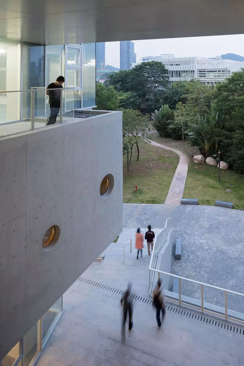 Pusat Samudra kanggo Sekolah Pascasarjana Universitas Tsinghua ing Shenzhen