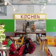 Mostrador de cociña en Nourish Hub de RCKa