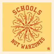 Plakat Shepard Fairey's Schools Not Warzones