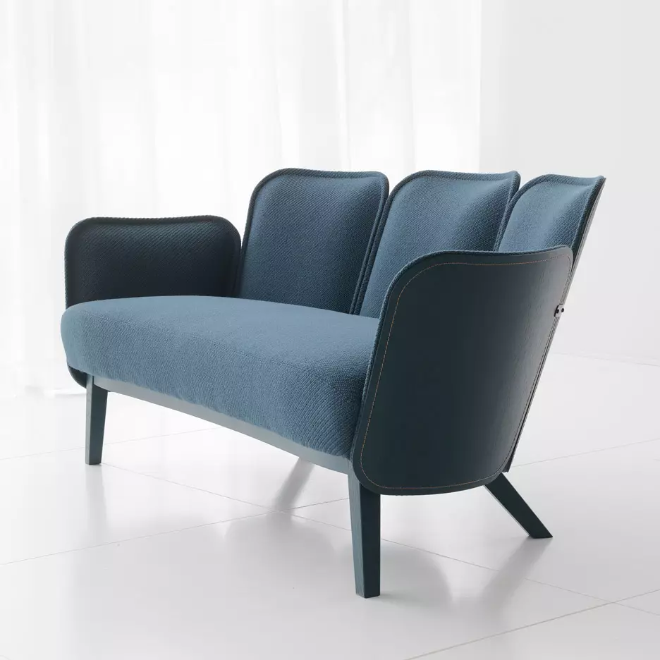 Sofá y sillón de Farg & Blanche para Gärsnäs