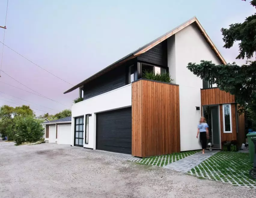 Withrow Laneway House eftir Studio North